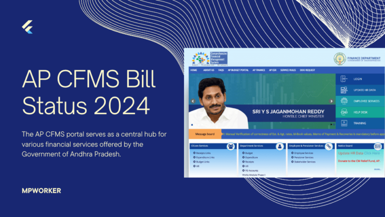 AP CFMS Bill Status 2024 - Know Your Latest CFMS Bill Status - MP Worker